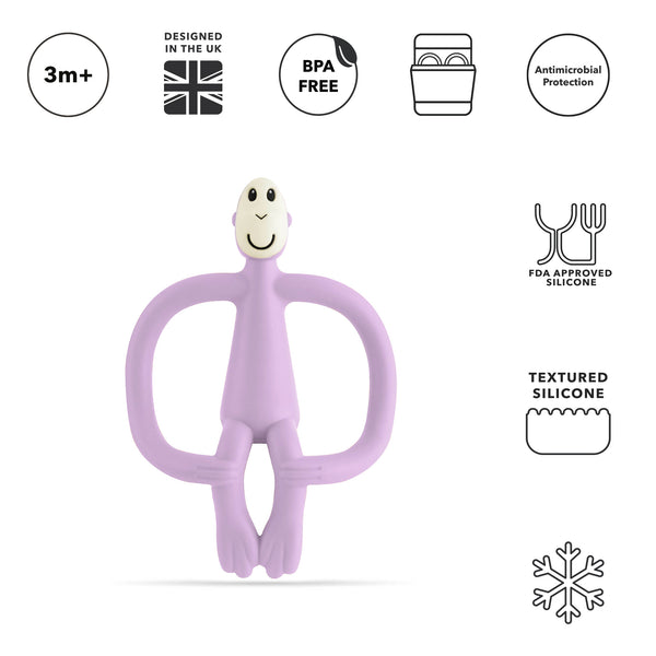 Original Monkey Teether | Animal Teething Toy | Airforce Blue ...