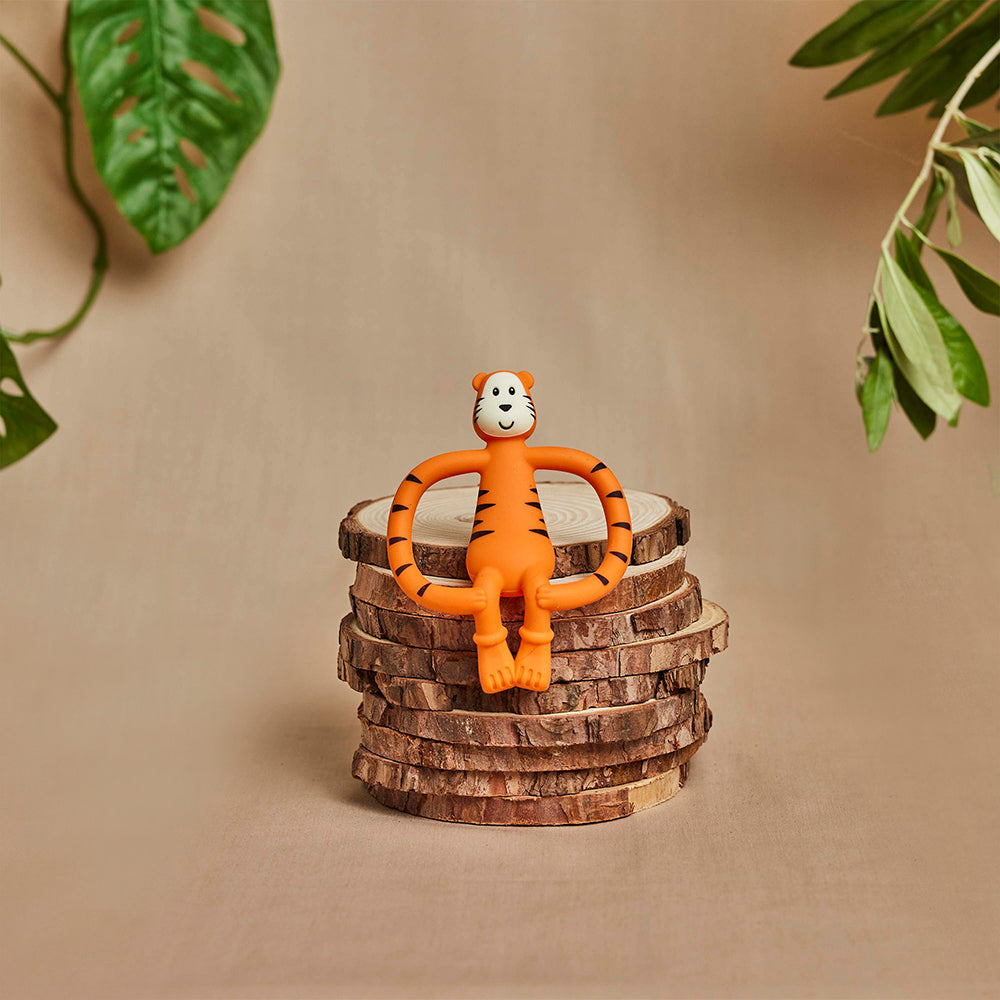 Teddy Tiger Teether | Animal Teething Toy | Matchstick Monkey ...