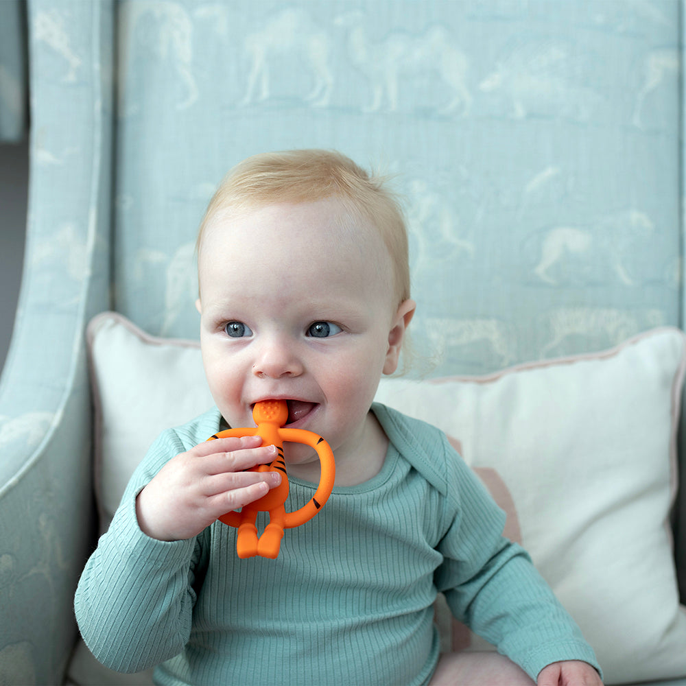 Teddy Tiger Teether | Animal Teething Toy | Matchstick Monkey ...