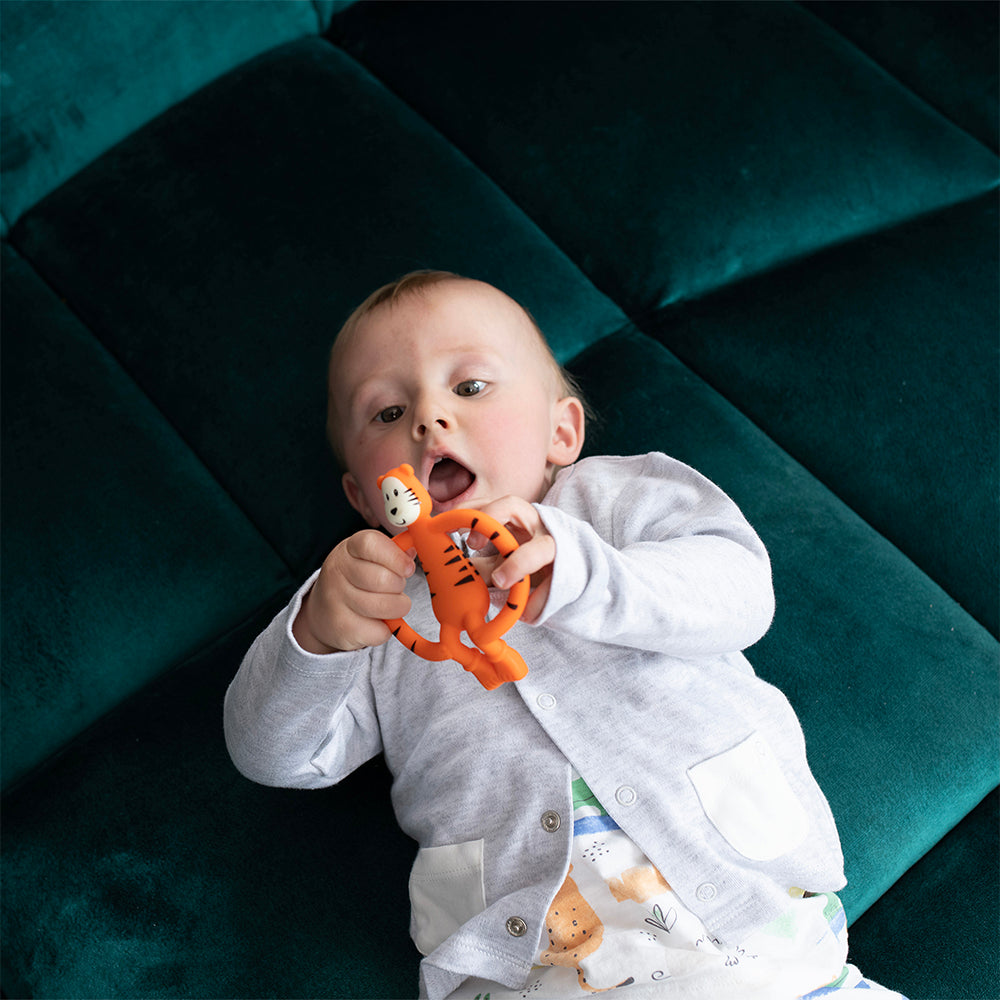 Teddy Tiger Teether | Animal Teething Toy | Matchstick Monkey ...
